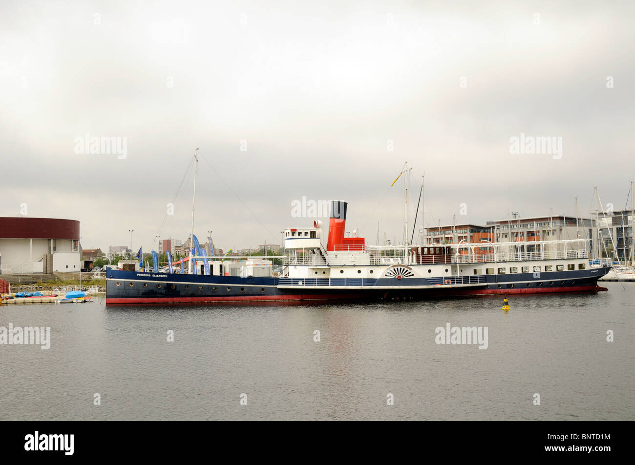 Princess Elizabeth paddle steamer. Made four trips to Dunkirk at the ...