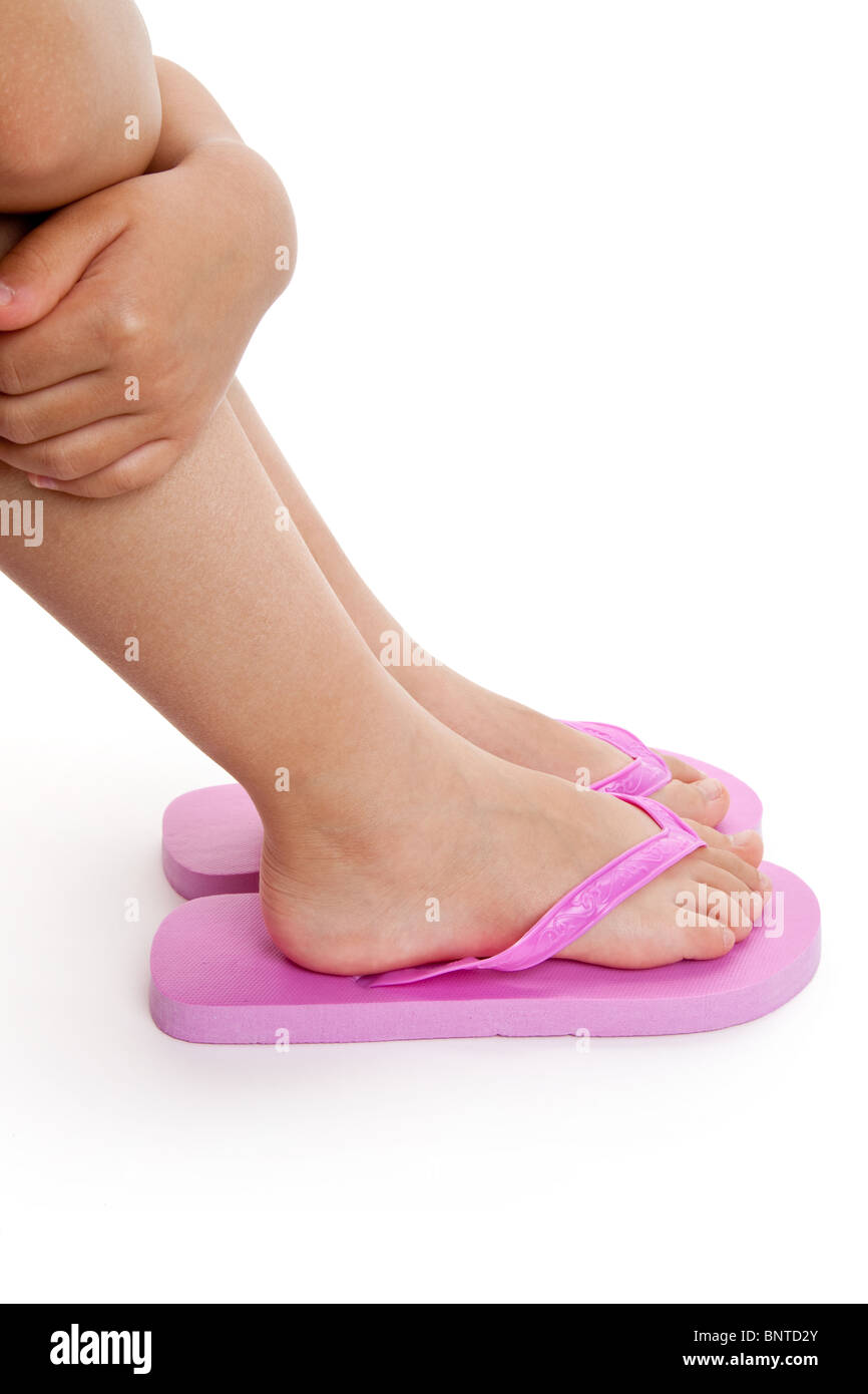 Feet flip flop hi-res stock photography and images - Alamy