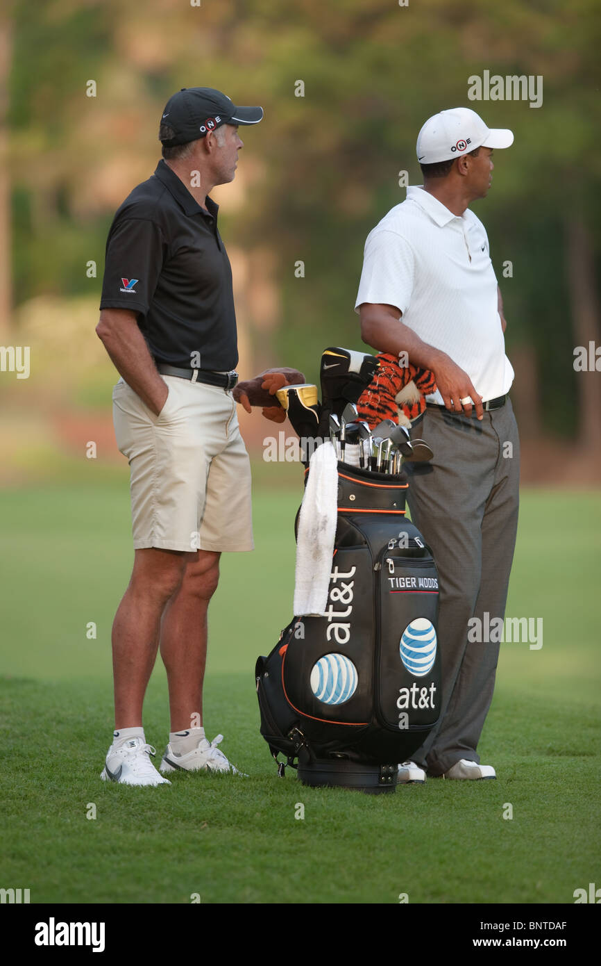 Tiger woods and his caddy steve williams hi-res stock photography and ...