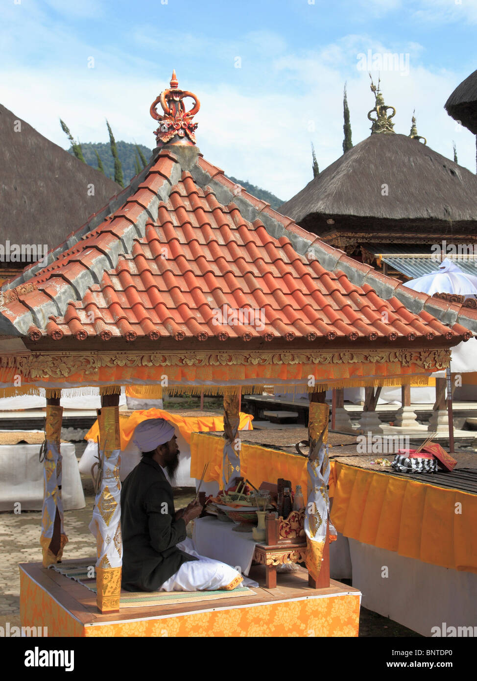 Pemangku temple hi-res stock photography and images - Alamy