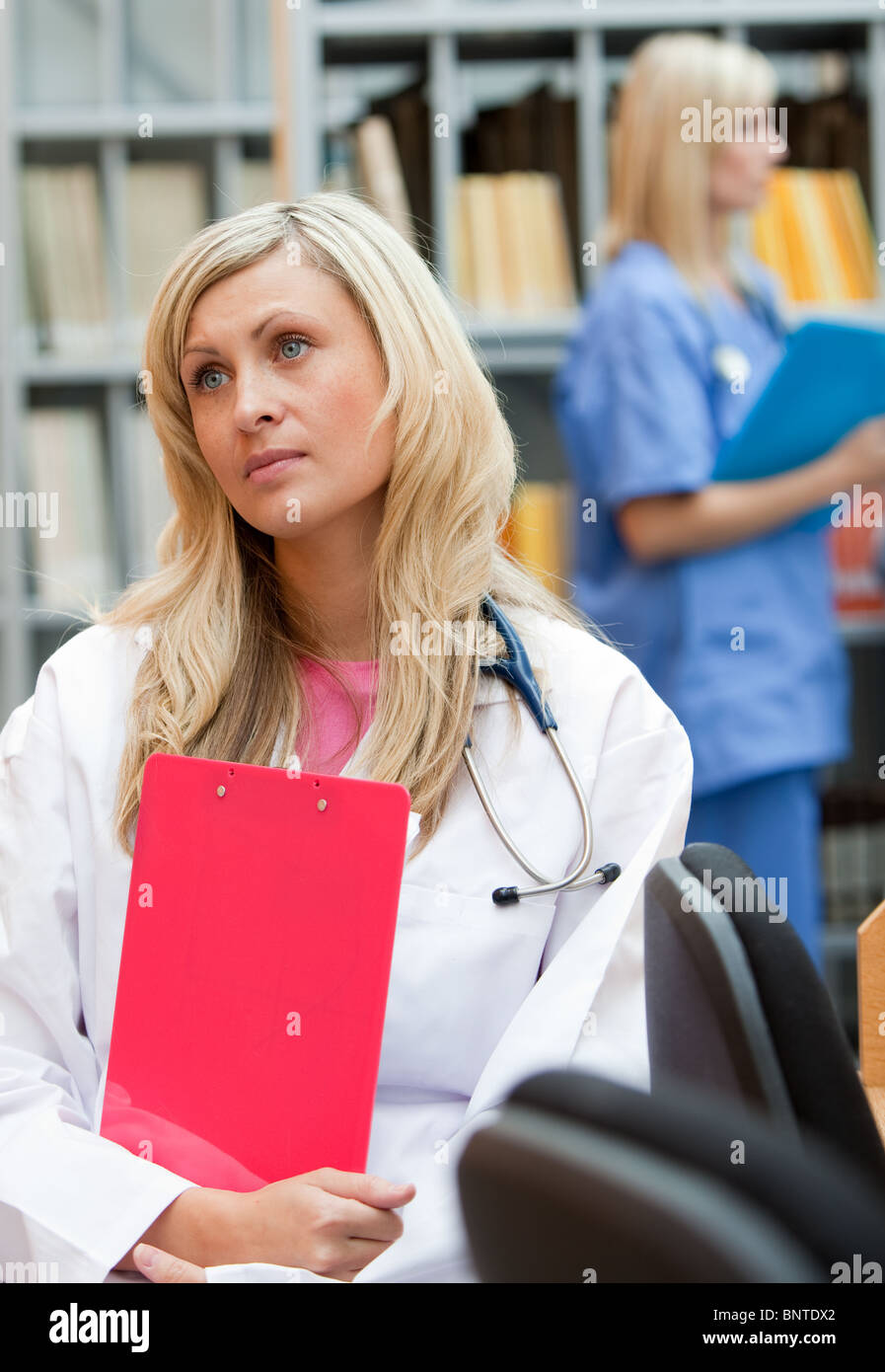 Nurse at work Stock Photo - Alamy