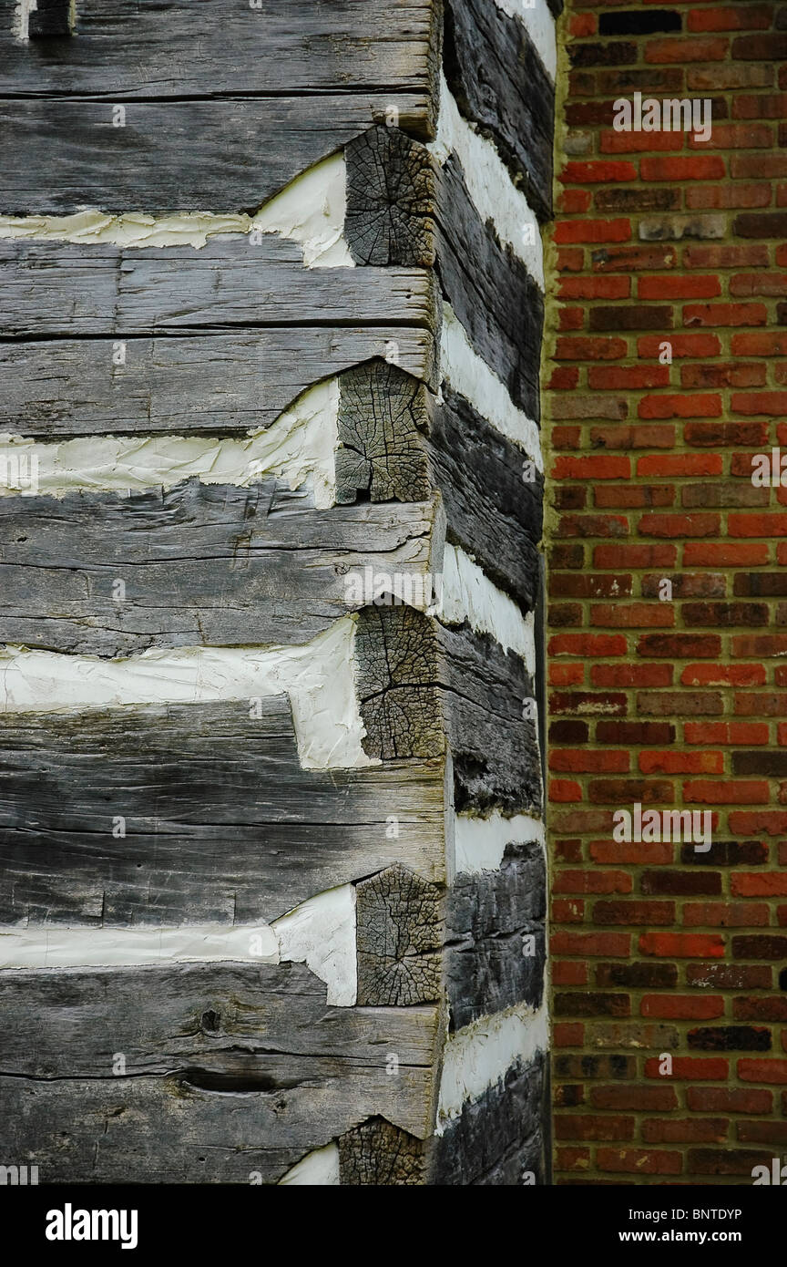 Atkinson-Griffin Log House at the U.S. Army Corps of Engineers visitor ...