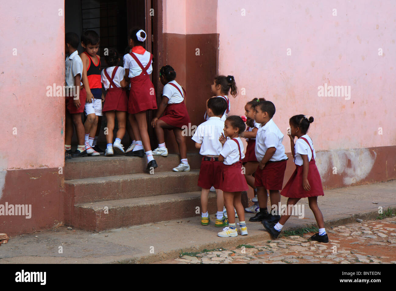Caribbean school uniform hi-res stock photography and images - Alamy