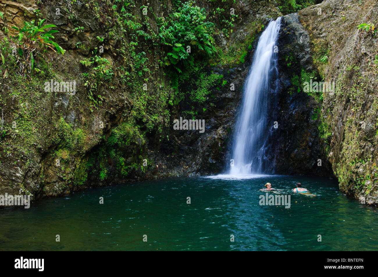 Seven Sisters Waterfall, Grenada Stock Photo - Alamy