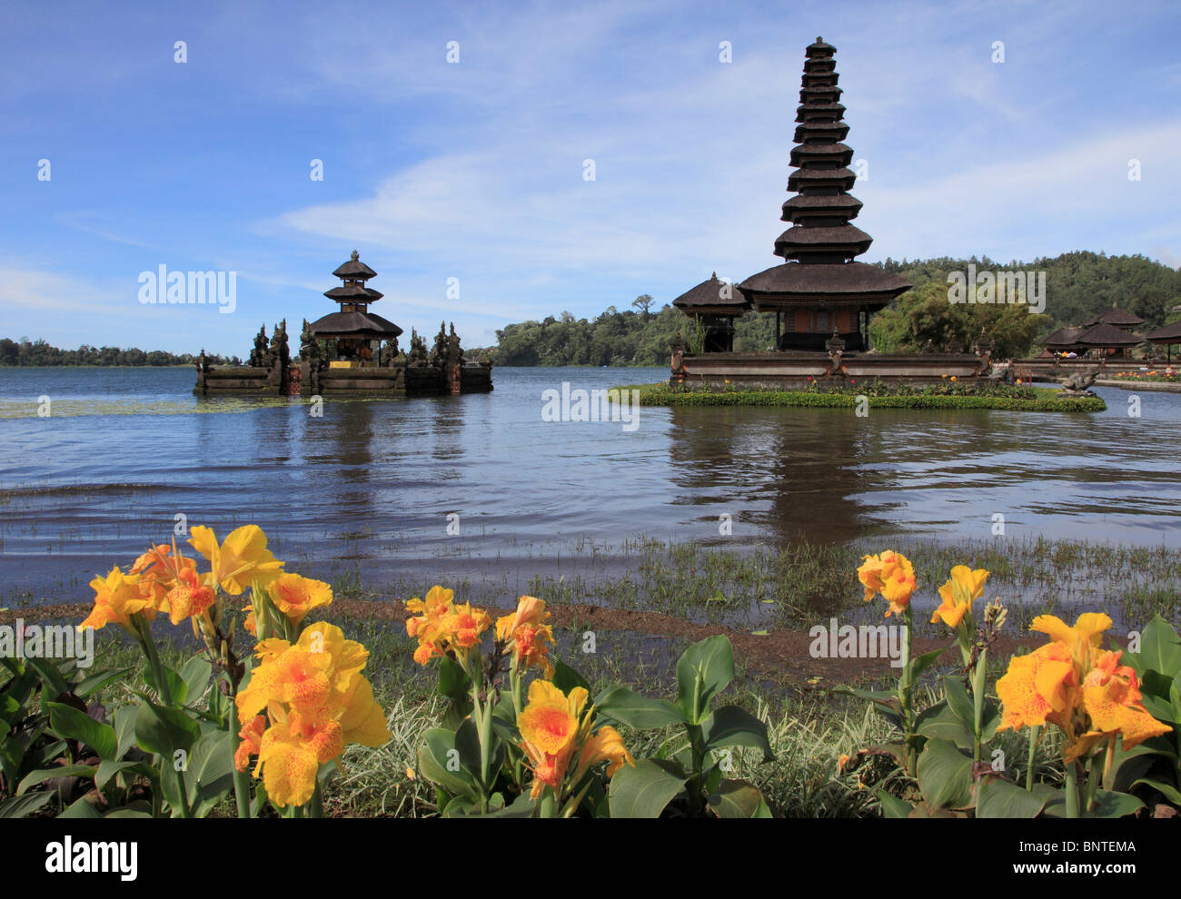 Indonesia, Bali, Lake Bratan, Ulun Danu Temple Stock Photo - Alamy