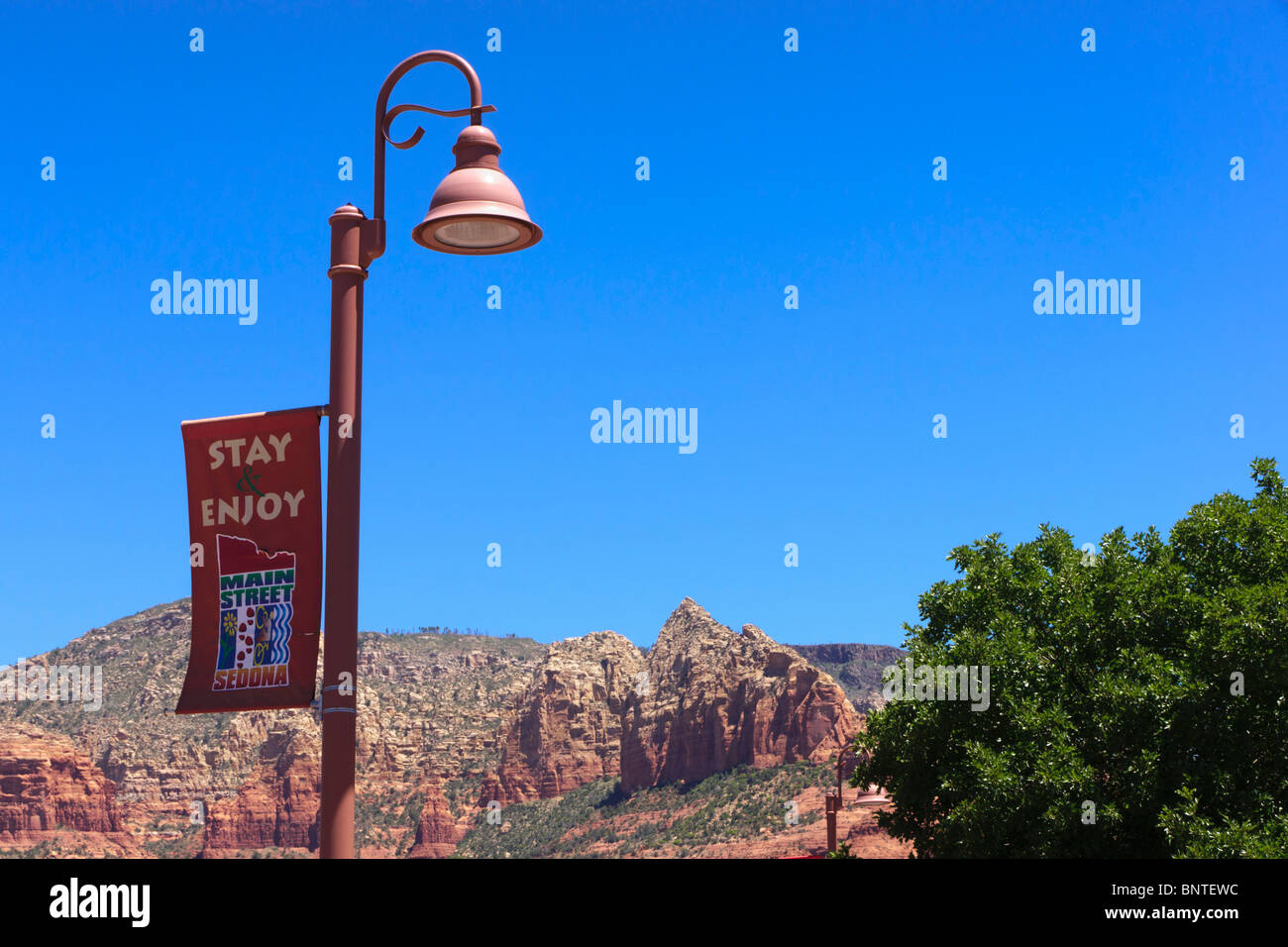 Sedona city sign hi-res stock photography and images - Alamy