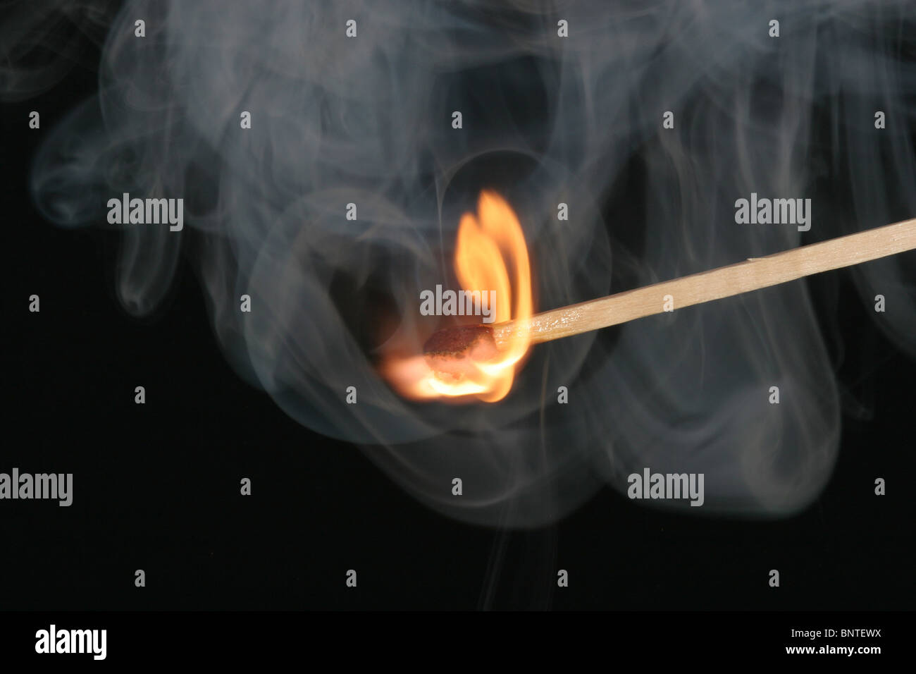 A burning match Stock Photo - Alamy