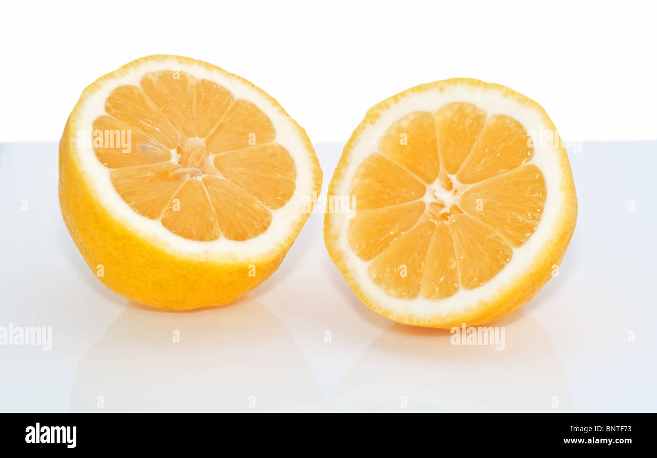 Lemon Cut In Half High Resolution Stock Photography and Images - Alamy