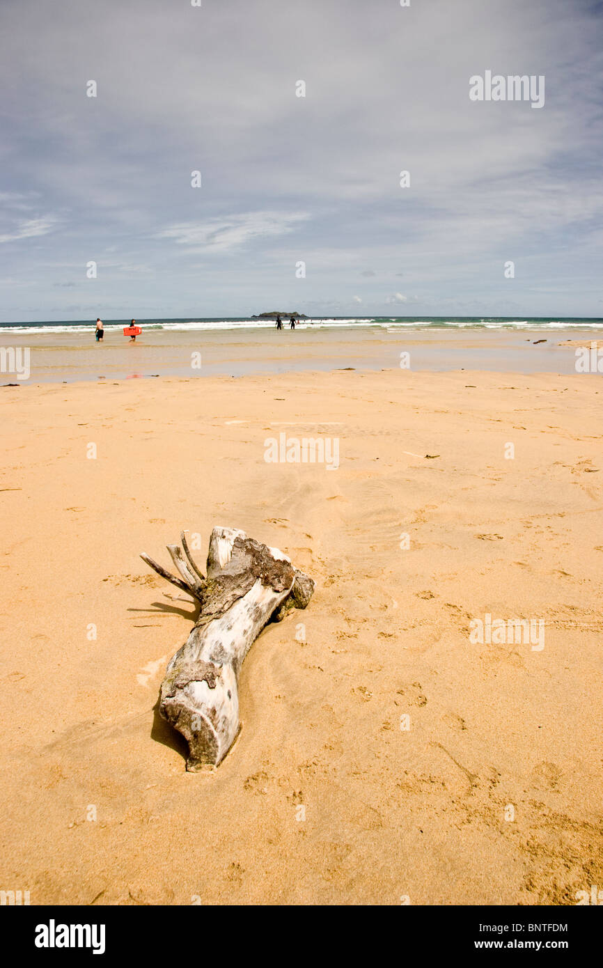 Harlyn Bay, Cornwall, England Stock Photo - Alamy