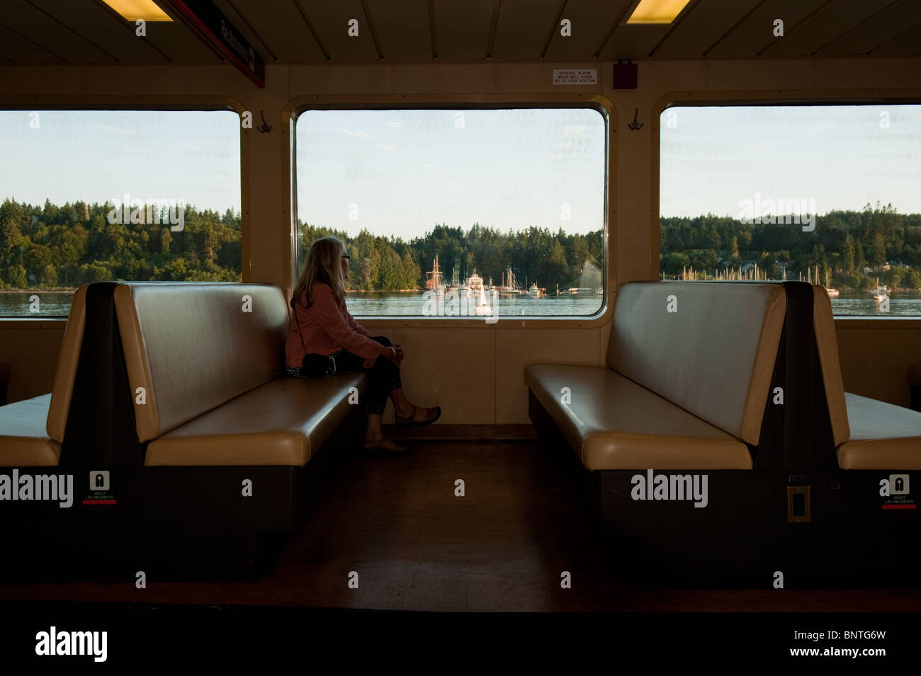 Bainbridge island ferry hi-res stock photography and images - Alamy