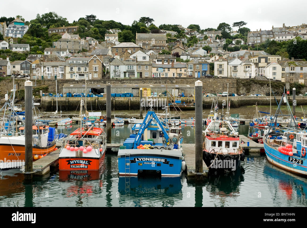 Newlyn in Cornwall Stock Photo - Alamy