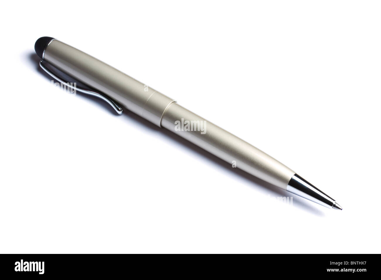 Ball Point Pen Isolated On White background Stock Photo - Alamy