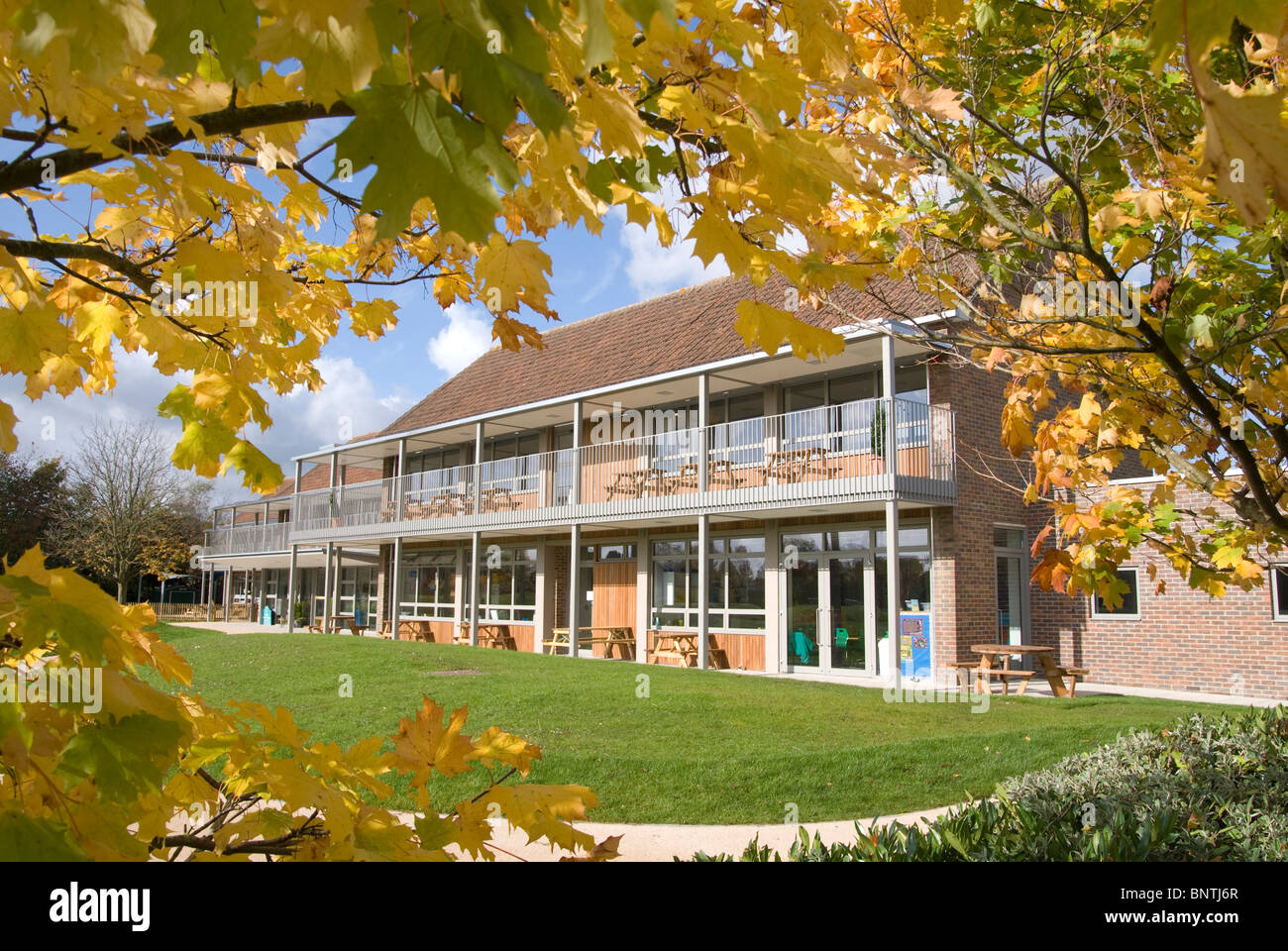 Burnham Copse Primary School Stock Photo - Alamy