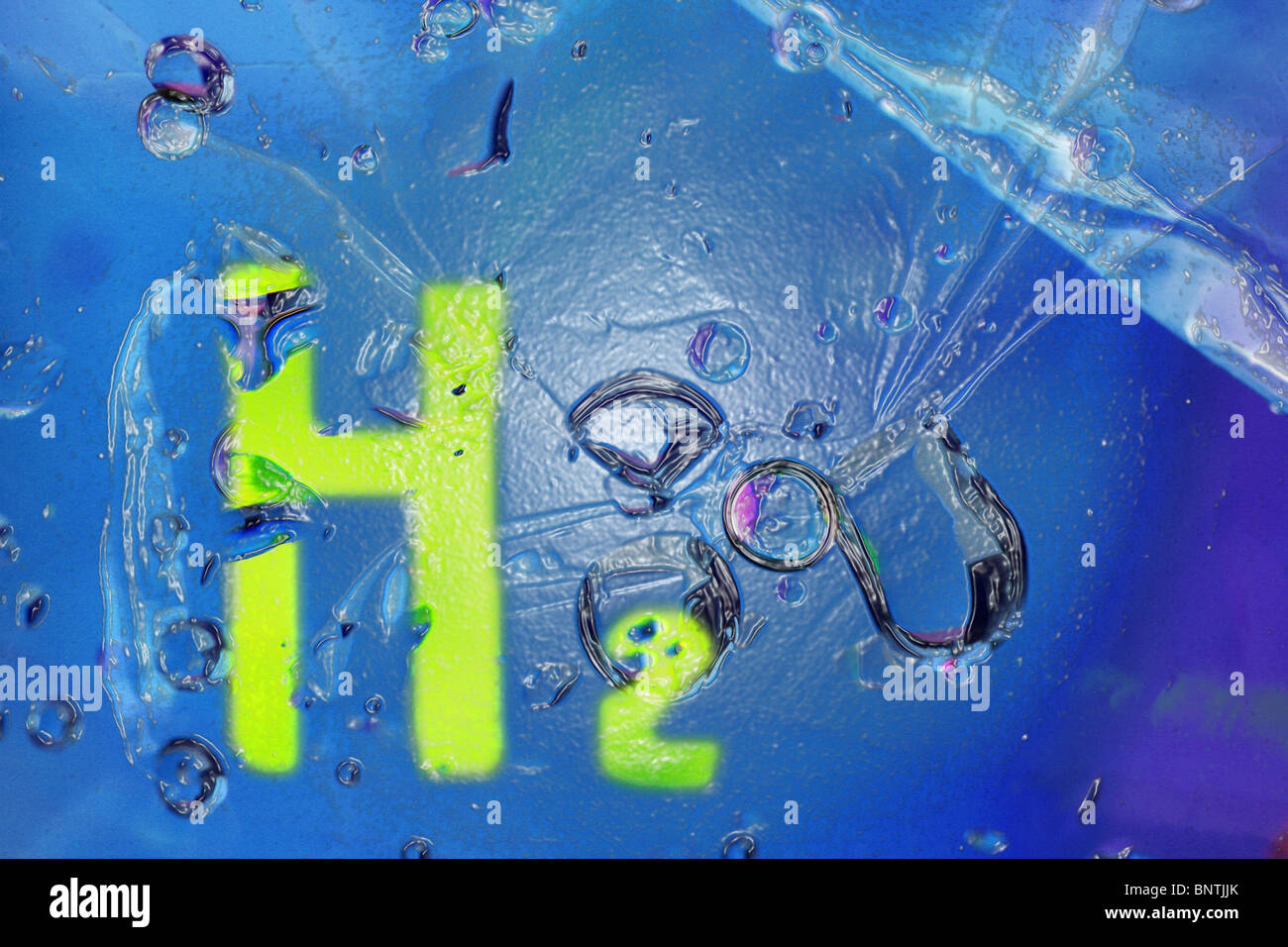 Hydrogen gas h2 molecule hi-res stock photography and images - Alamy