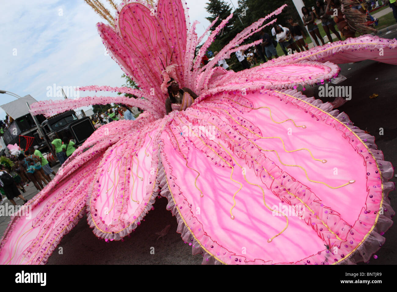 Carnival festival pink hi-res stock photography and images - Alamy