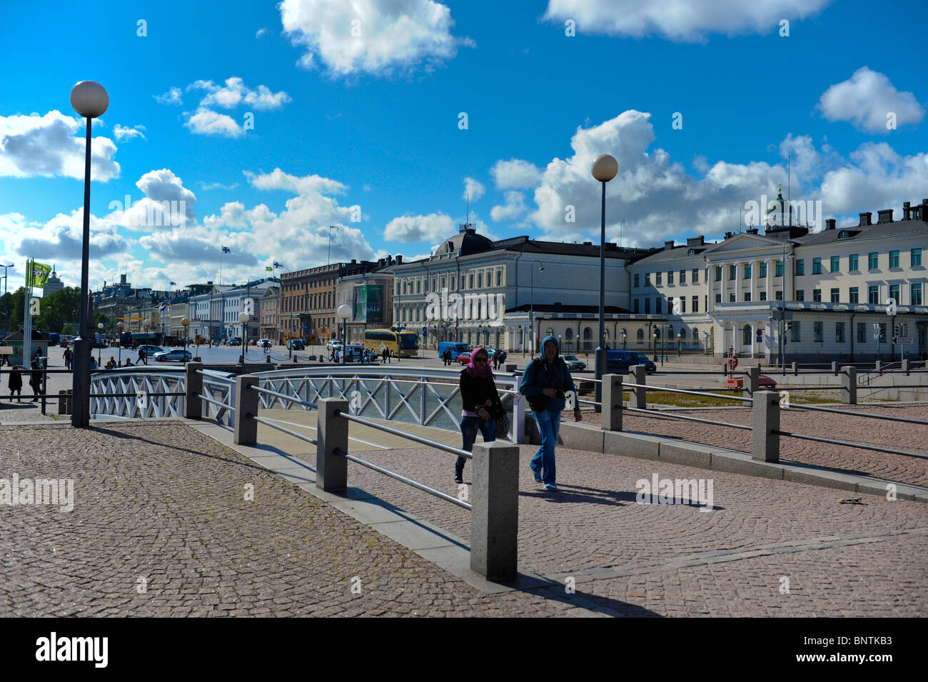 Market Square in Helsinki Finland Stock Photo - Alamy
