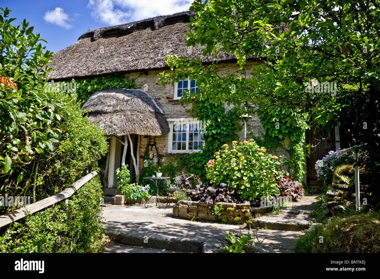 Smugglers Cottage, Tolverne, Cornwall, England Stock Photo - Alamy