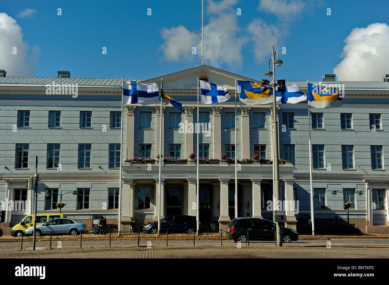 Presidental Palace in Helsinki Finland Stock Photo - Alamy