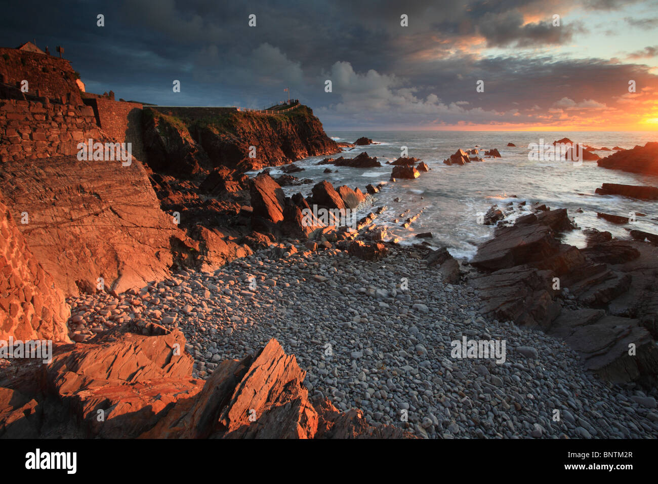 Hartland Quay, North Devon, England, UK Stock Photo - Alamy