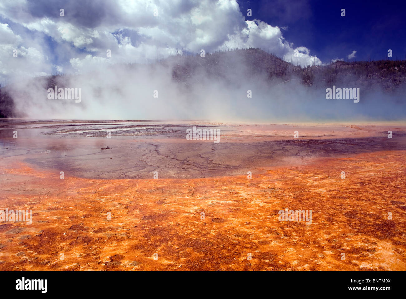 Yellowstone midway geyser basin hi-res stock photography and images - Alamy