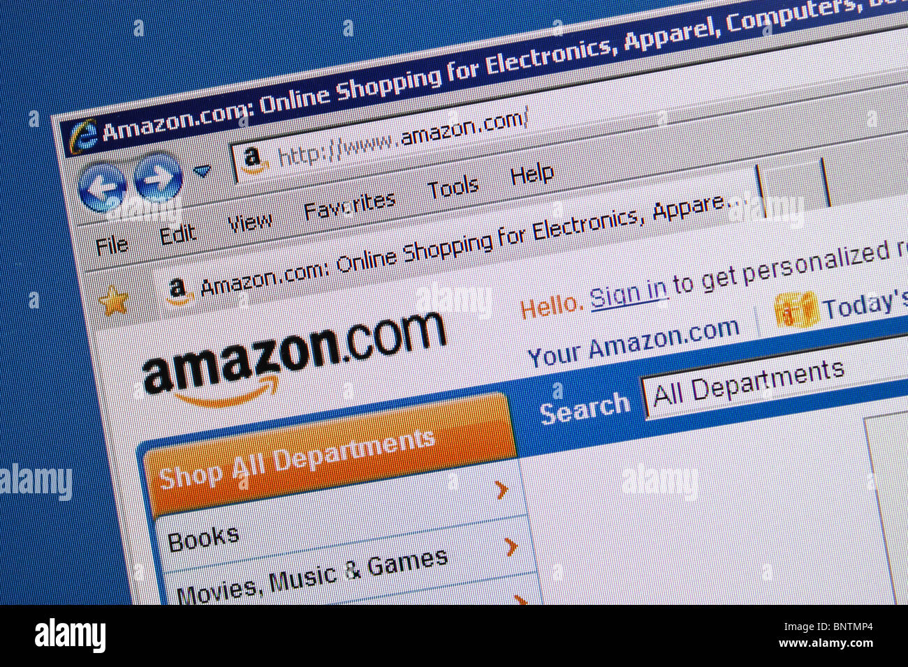 Amazon com online shopping hi-res stock photography and images - Alamy