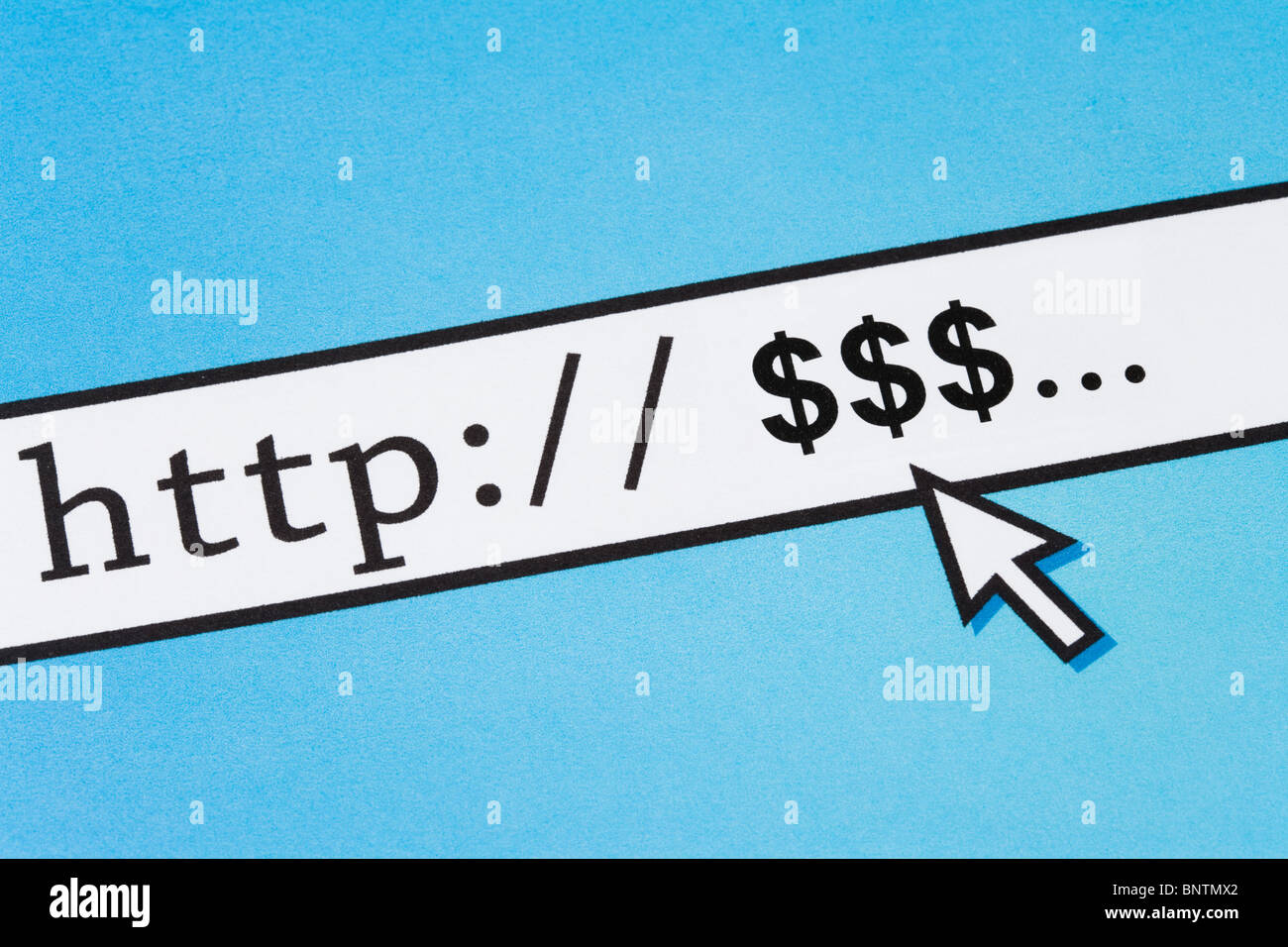 Dollar sign, concept of online business, e-commerce Stock Photo - Alamy