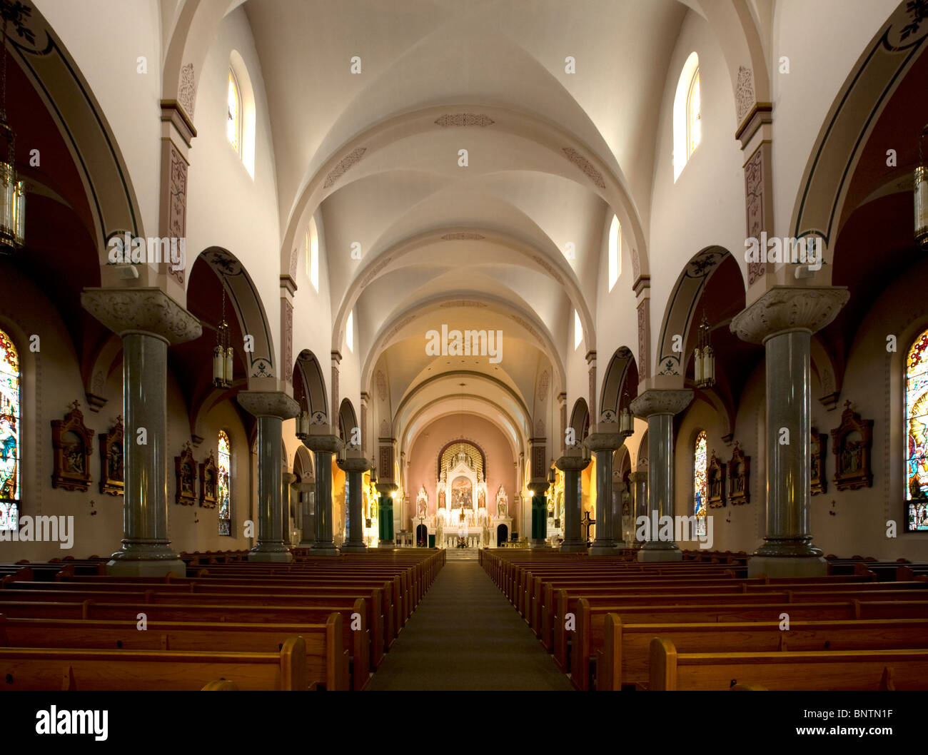 St. Fidelis church, known as "The Cathedral of the Plains", situated in ...