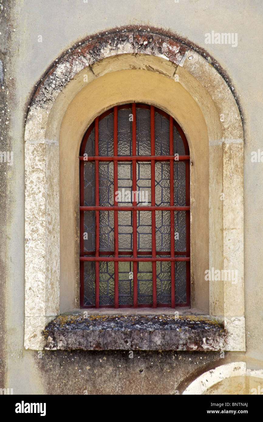 Medieval Church Windows of Old World Europe Stock Photo - Alamy
