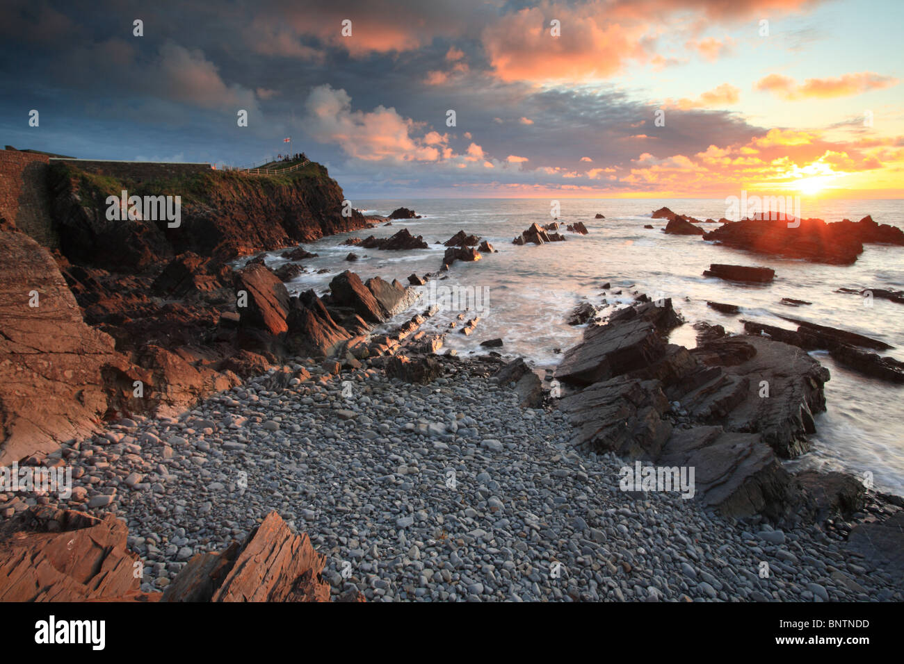 Hartland Quay, North Devon, England, UK Stock Photo - Alamy