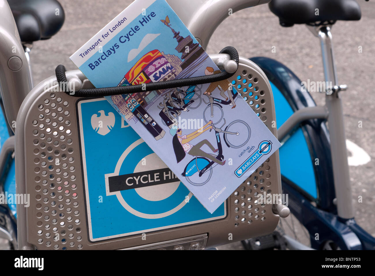 London Cycle hire map on a cycle in a docking station Stock Photo - Alamy