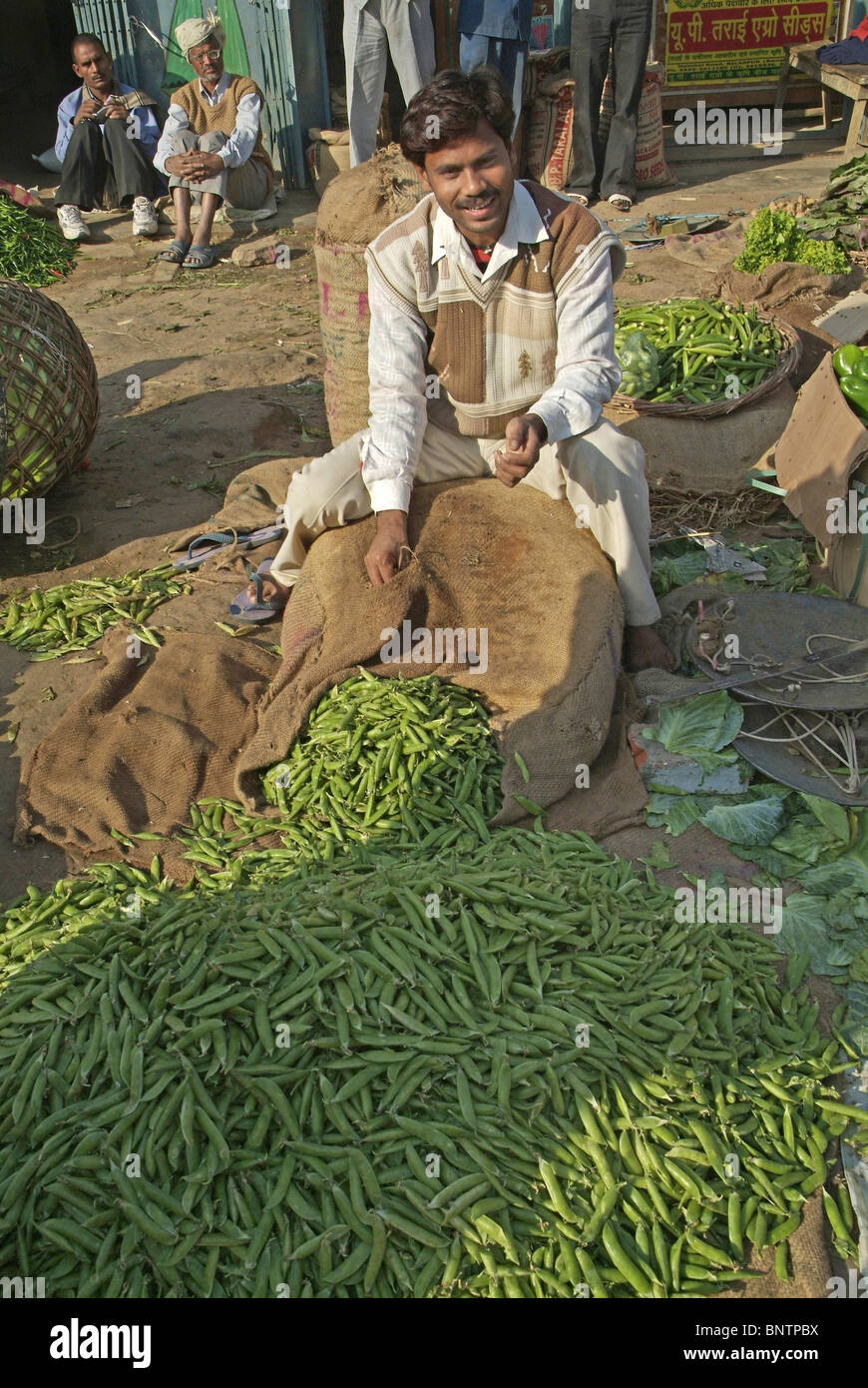 Banaras market hi-res stock photography and images - Alamy