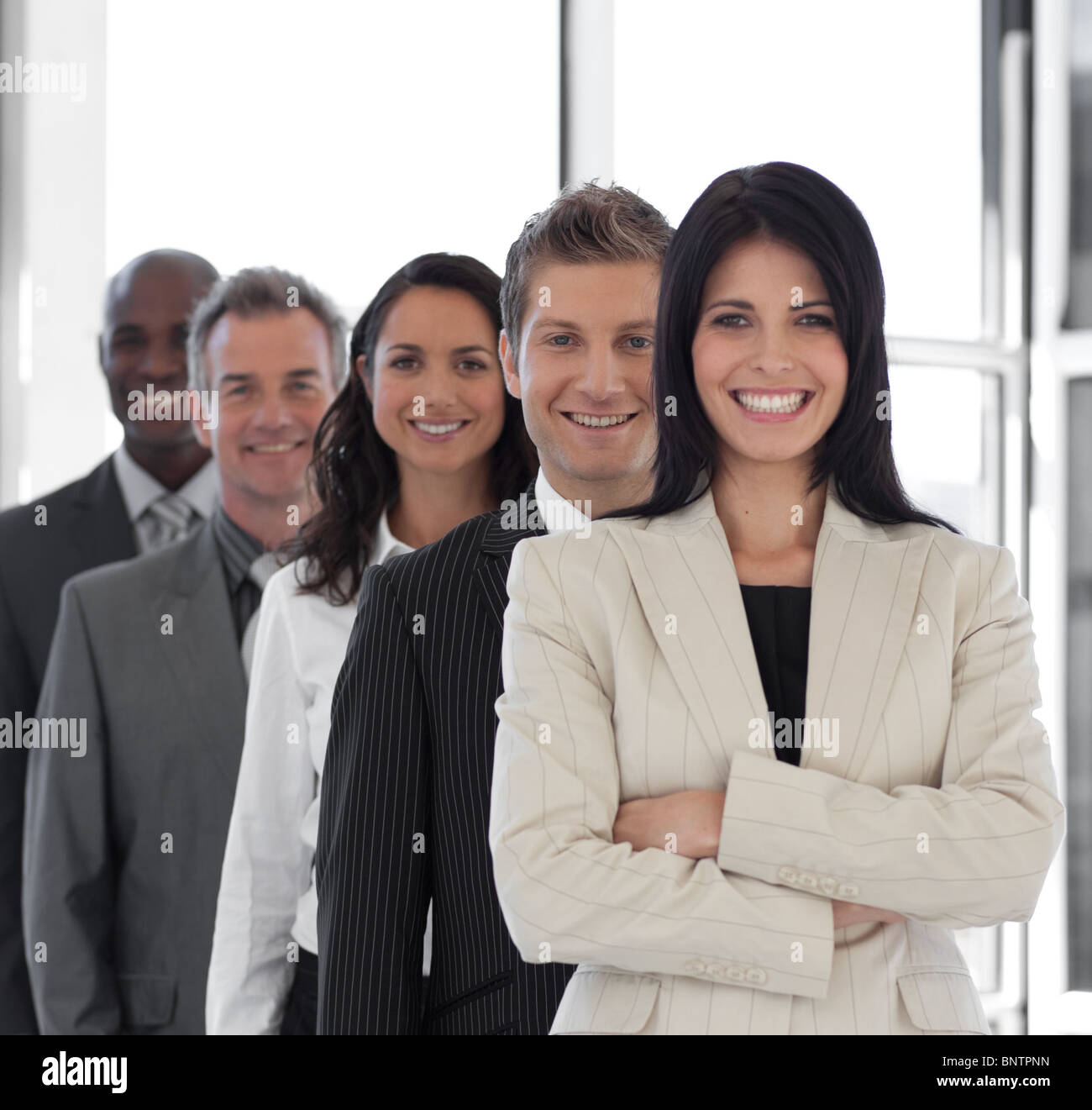 Confident Female Business leader Stock Photo - Alamy Confident Female Business leader Stock Photo - Alamy