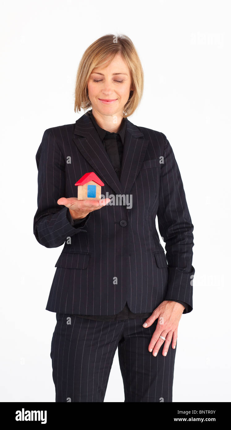 Working woman home Cut Out Stock Images & Pictures - Alamy