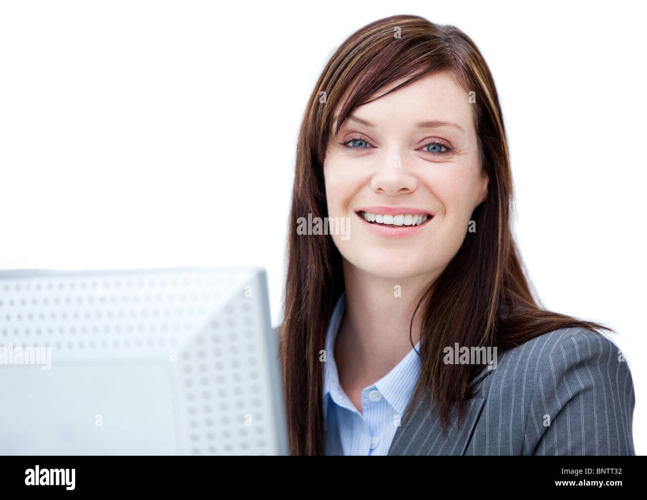 Businesswoman looking assertive hi-res stock photography and images - Alamy