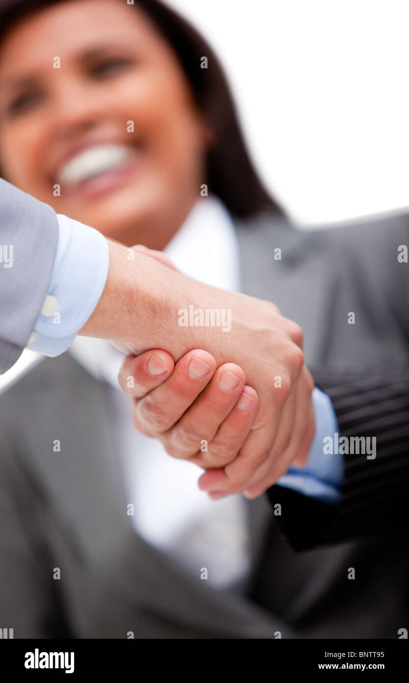 Shaking hand gesture multi hi-res stock photography and images - Alamy