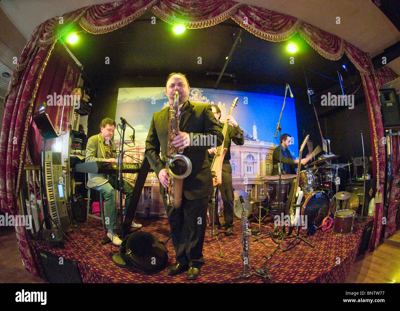 Jam session with famous israeli jazz man hi-res stock photography and ...