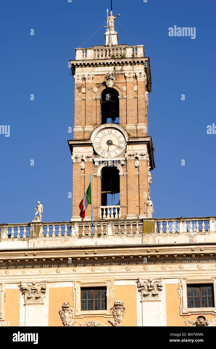 Palazzo senatorio tower hi-res stock photography and images - Alamy