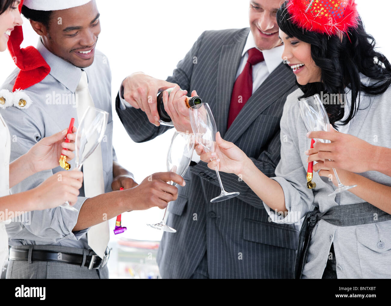 Woman fizzy drink office hi-res stock photography and images - Alamy