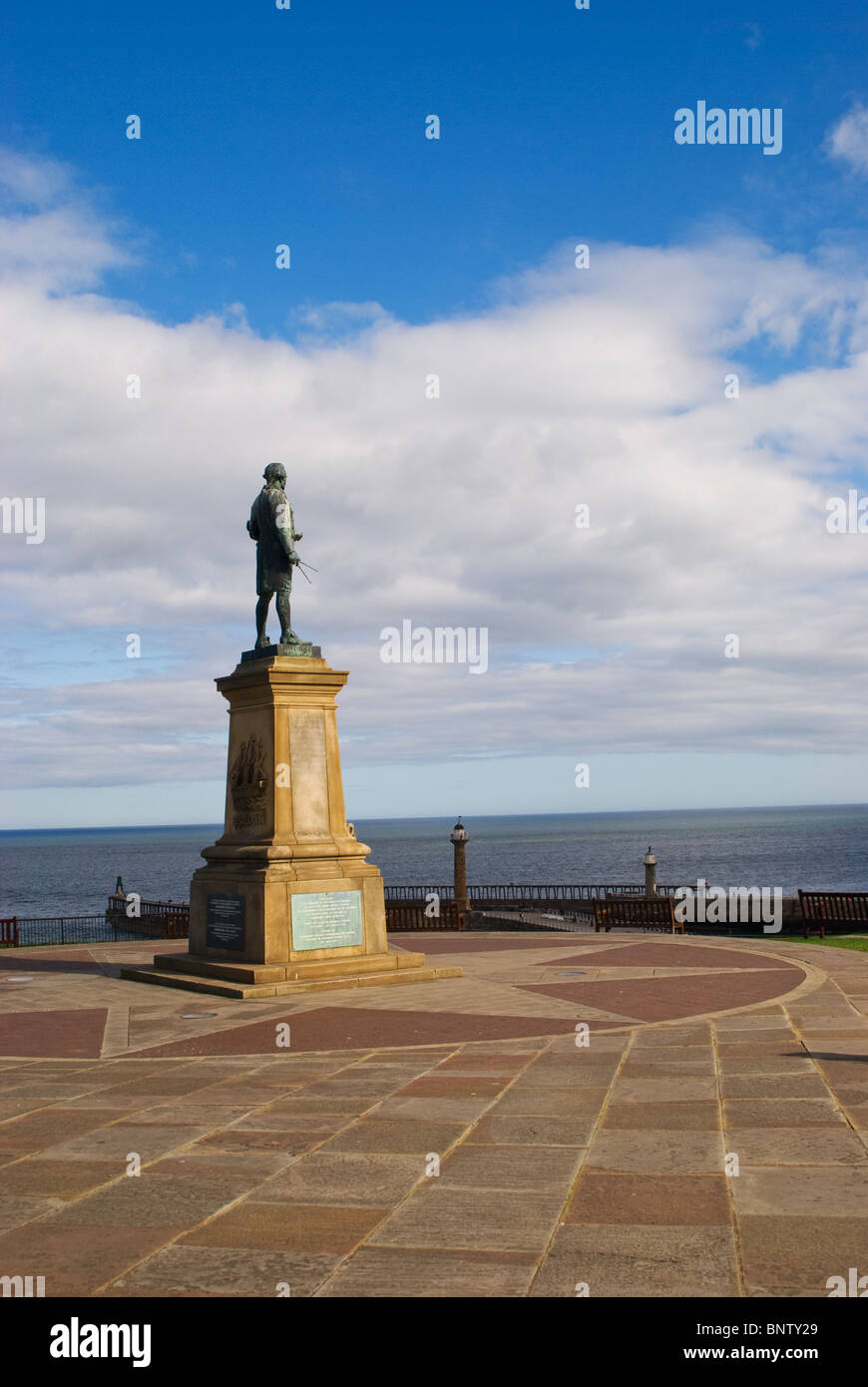 Captain cook monument yorkshire hi-res stock photography and images - Alamy