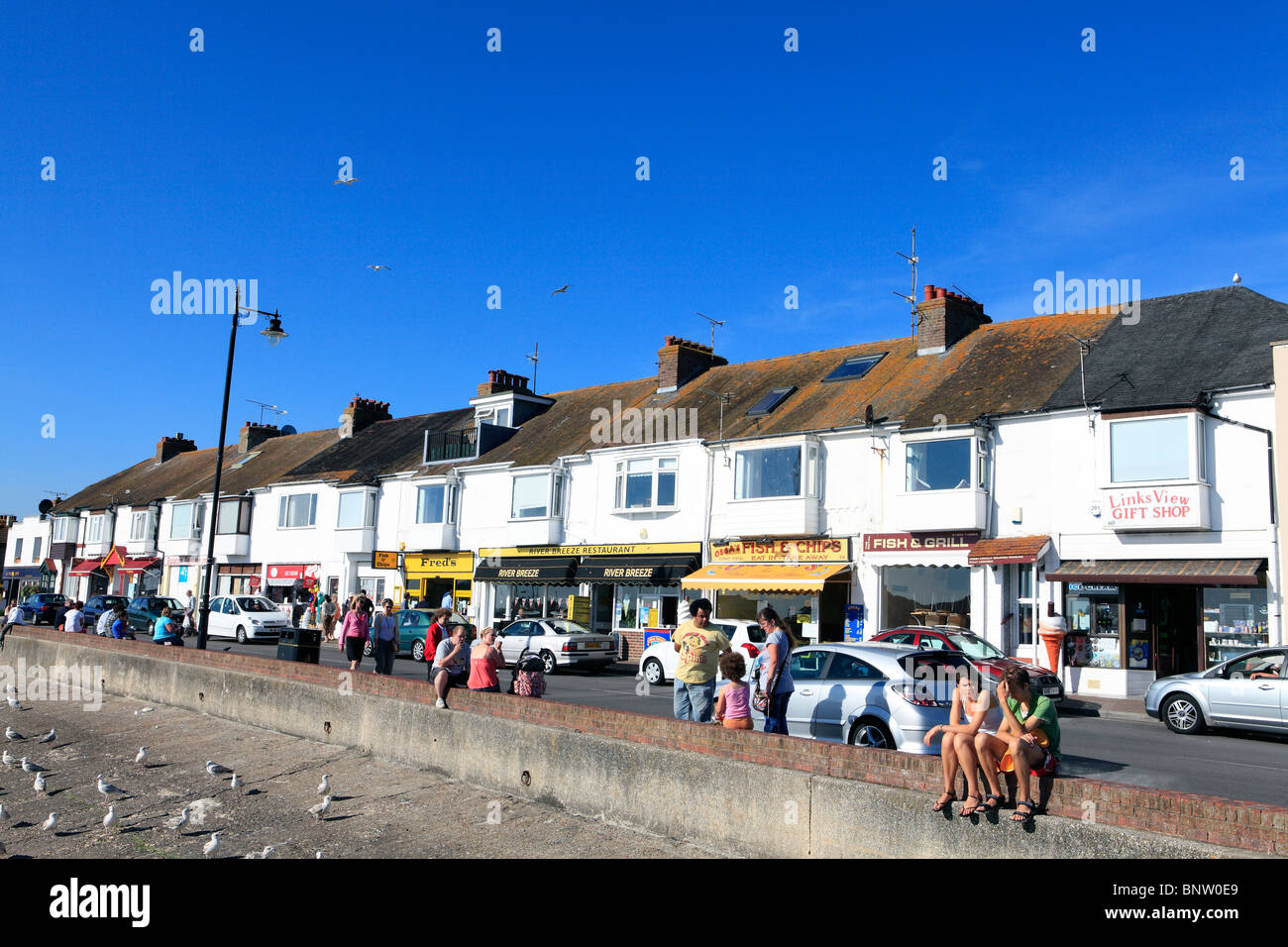 united kingdom west sussex littlehampton on sea Stock Photo - Alamy