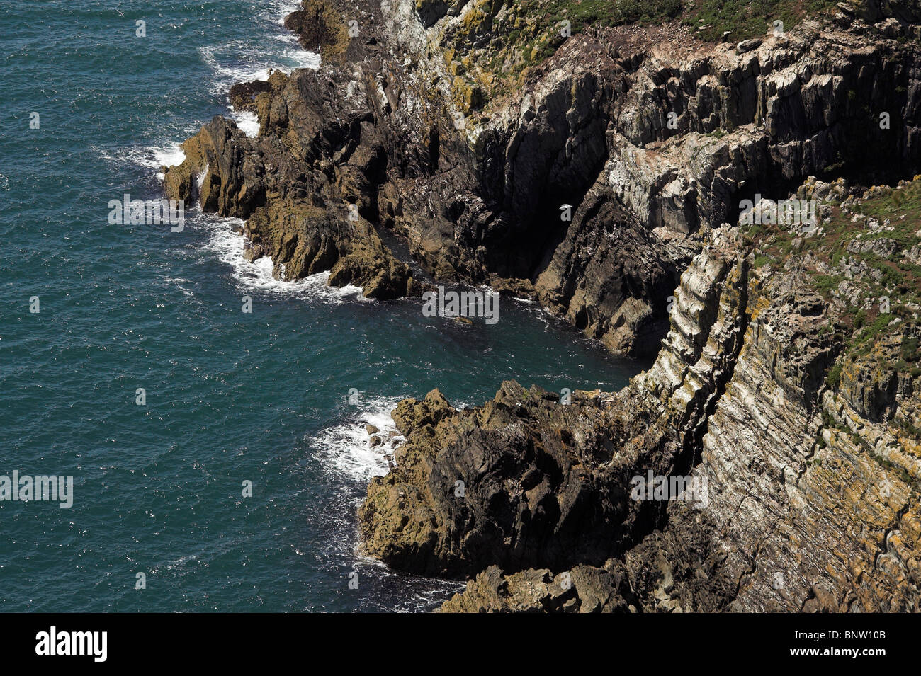 South Stack Cliffs, Holy Island, Anglesey, North Wales, UK Stock Photo ...