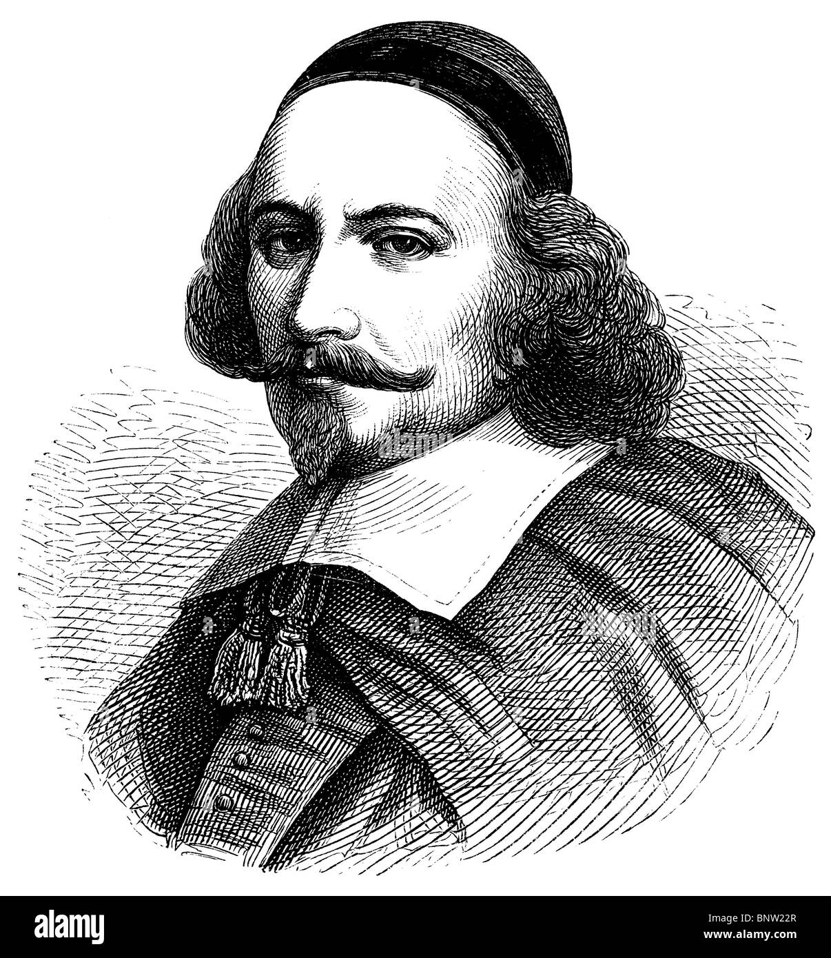 Cardinal Jules Mazarin (1602 - 1661), French-Italian cardinal, diplomat ...