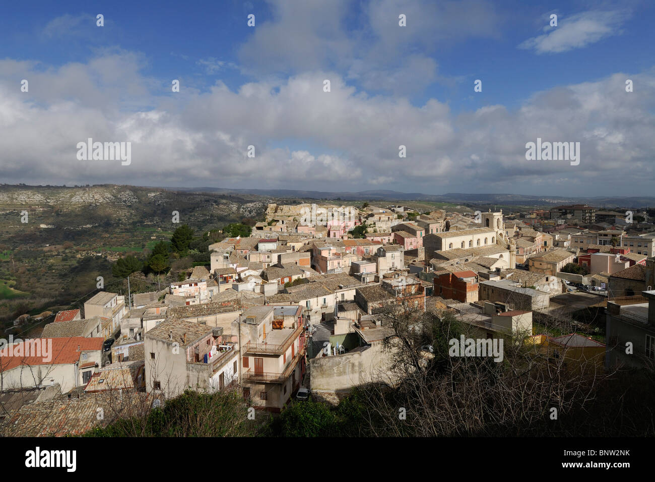 Palazzolo Acreide. Sicily. Italy Stock Photo - Alamy