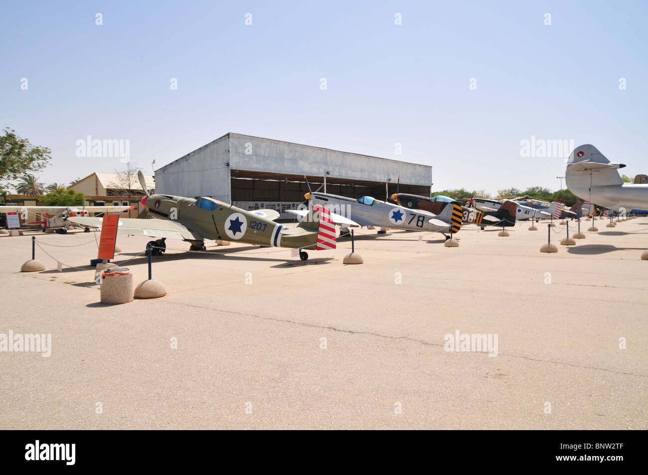 Israel, Hazirim, near Beer Sheva, Israeli Air Force museum Stock Photo ...