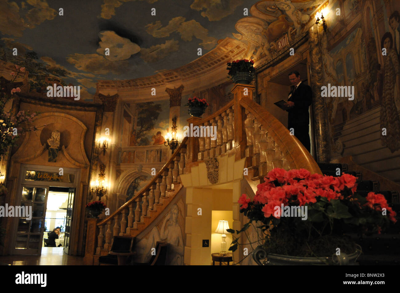 The Pierre Hotel New York interior view Stock Photo - Alamy