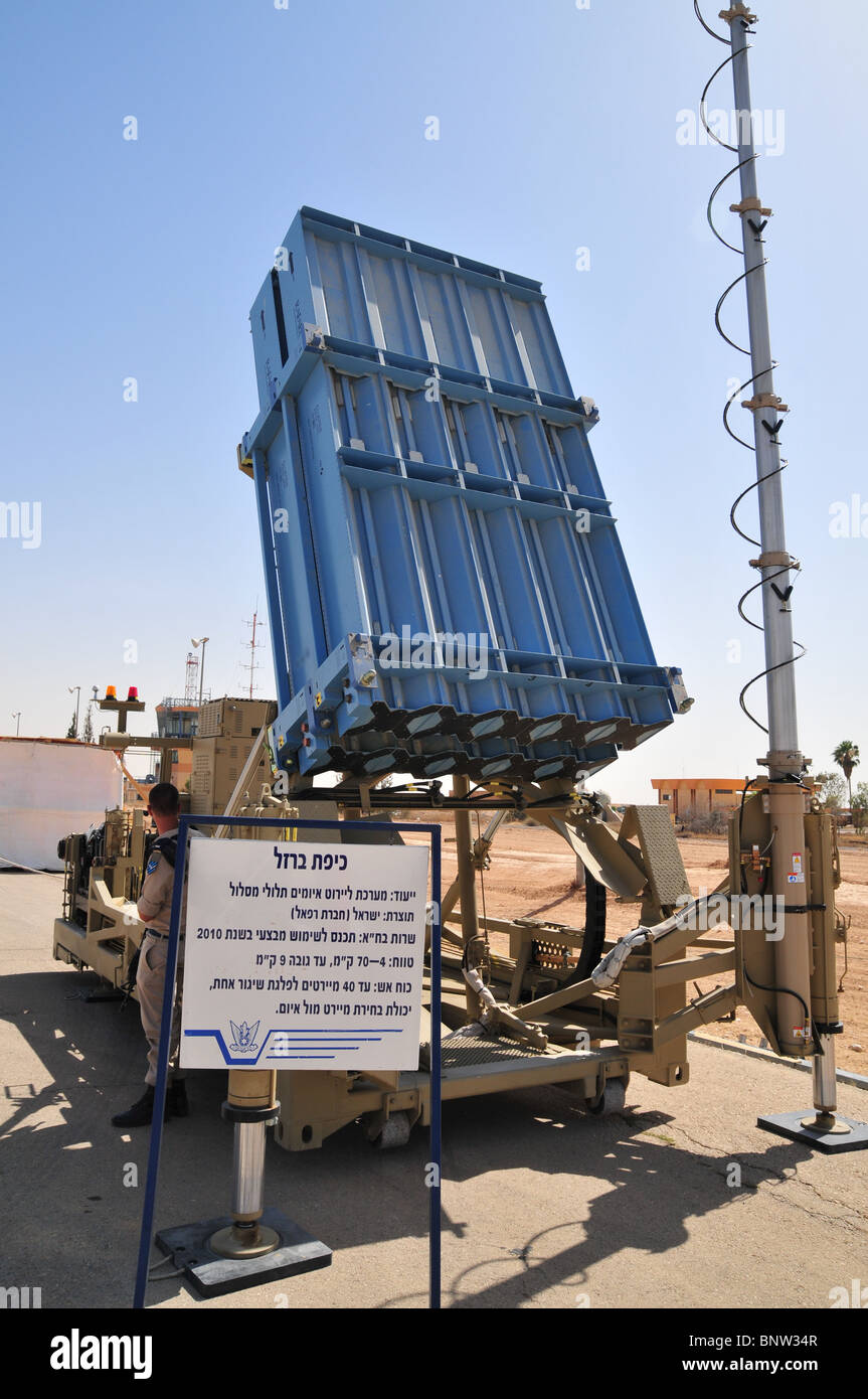 Iron Dome (Hebrew: Kipat Barzelý) is a mobile air defense system ...