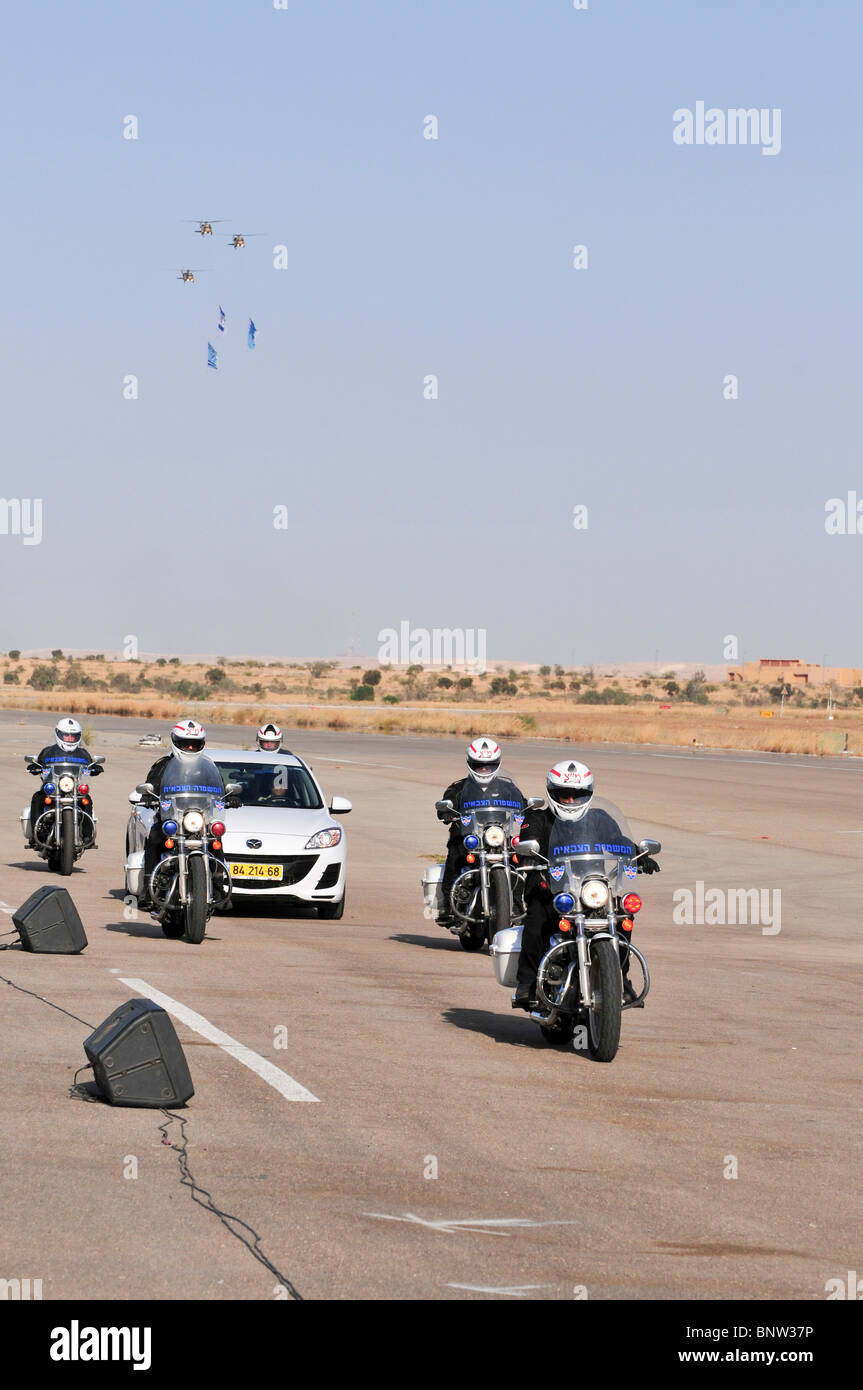 Israel, Hazirim, near Beer Sheva, Flight School graduation Parade ...