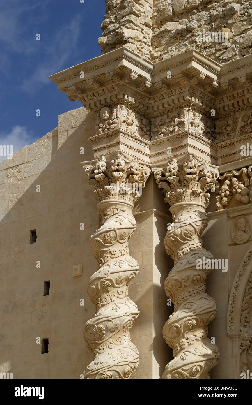 Palazzolo Acreide. Sicily. Italy. 18th C Chiesa dell'Annunziata Stock ...