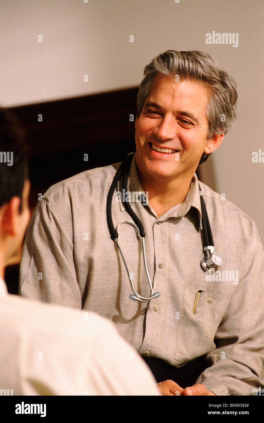 Doctor and patient and consultations hi-res stock photography and ...