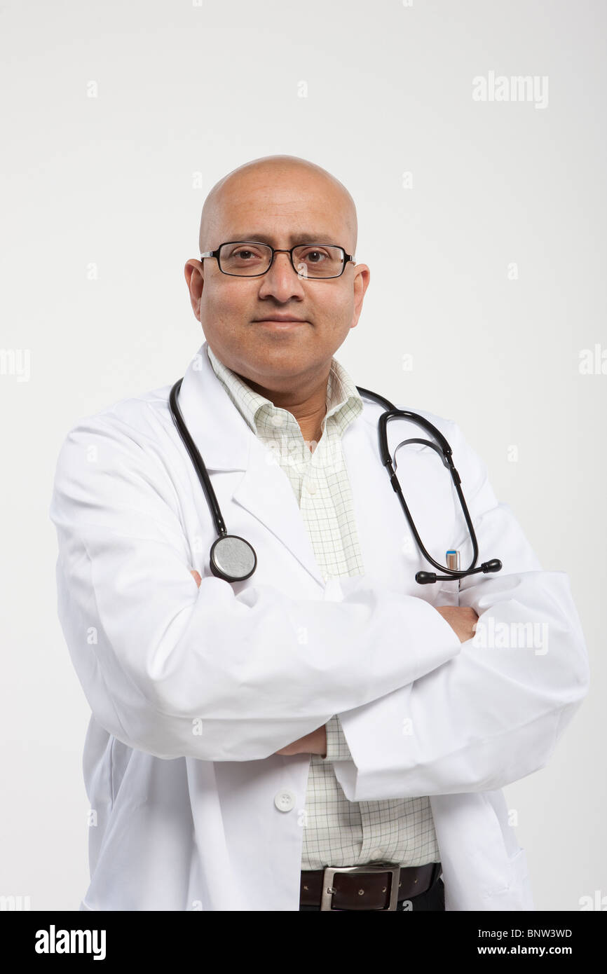 Portrait of a doctor Stock Photo - Alamy